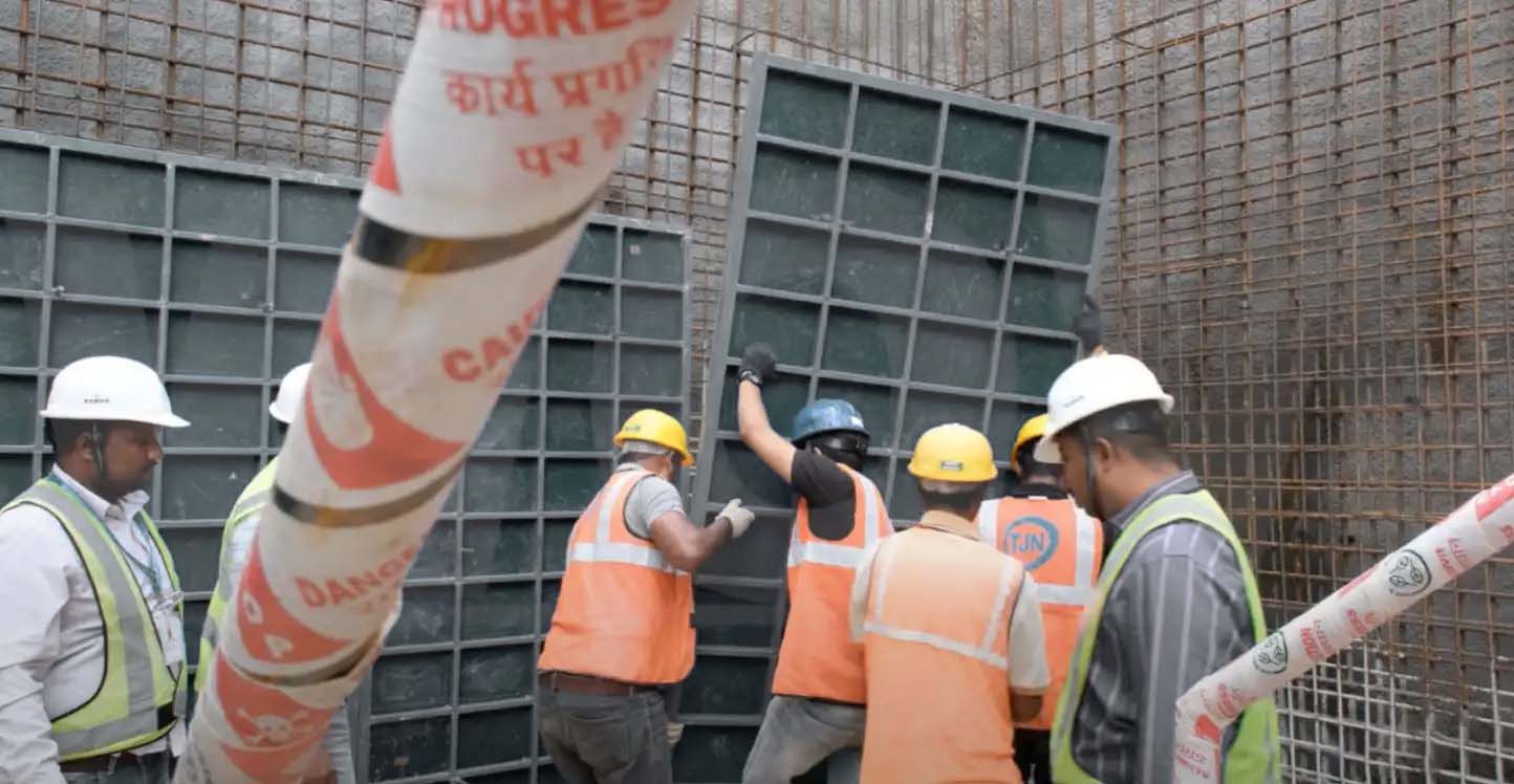 Plastic Sheets for Shuttering in Construction