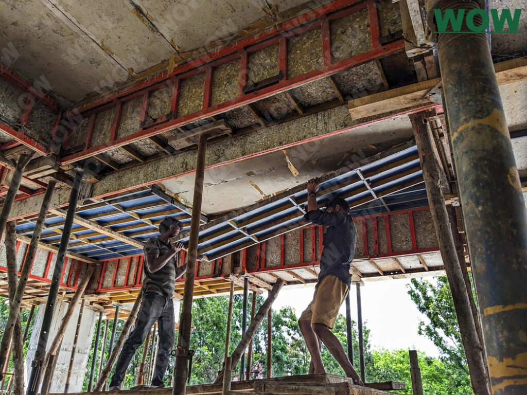 Slab Shuttering, Bangalore using WoWShuttering - WoWMaterials
