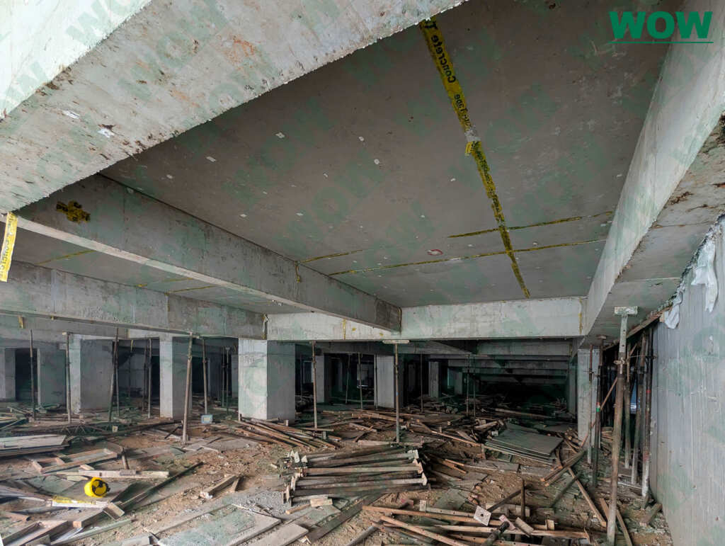 Slab Shuttering at Hyderabad using Plastic Shuttering Sheets & Wooden ...